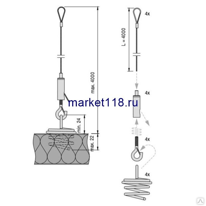 Подвесная система потолка Armstrong Optima L Canopy купить в Перми по ...