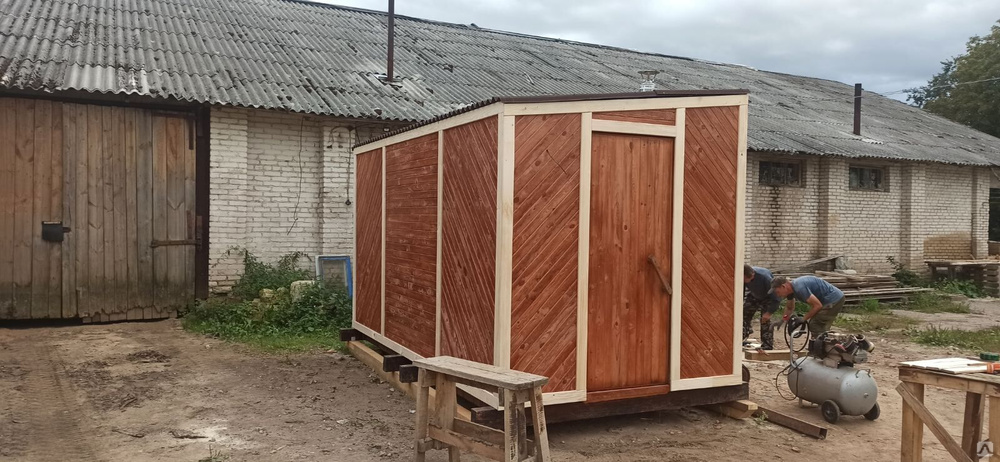 Каркасная баня из дерева 2х4 купить за 7 800 бел. руб в Витебске от ...