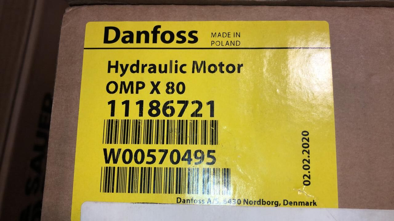 Гидромотор OMPX-080 11186721 А2 25 мм шпонка White Drive Danfoss Power Solutions, Зауэр-Данфосс ...